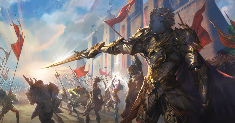 Lineage 2ㅣ전투를 그리다